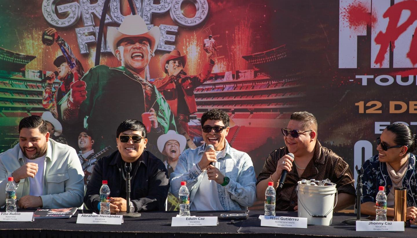 GRUPO FIRME ANUNCIA EN RUEDA DE PRENSA GIRA HISTÓRICA PARA 2025 POR ...
